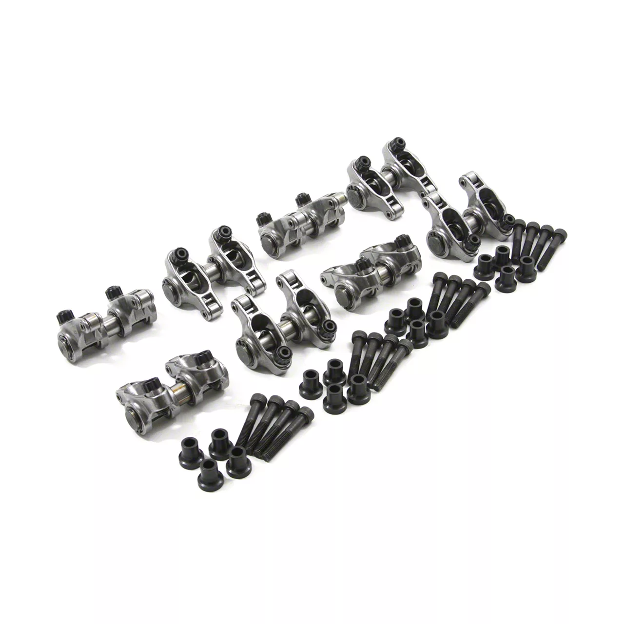 Speedmaster Camaro Adjustable Stainless Steel Roller Rocker Arm Set; 1. ...