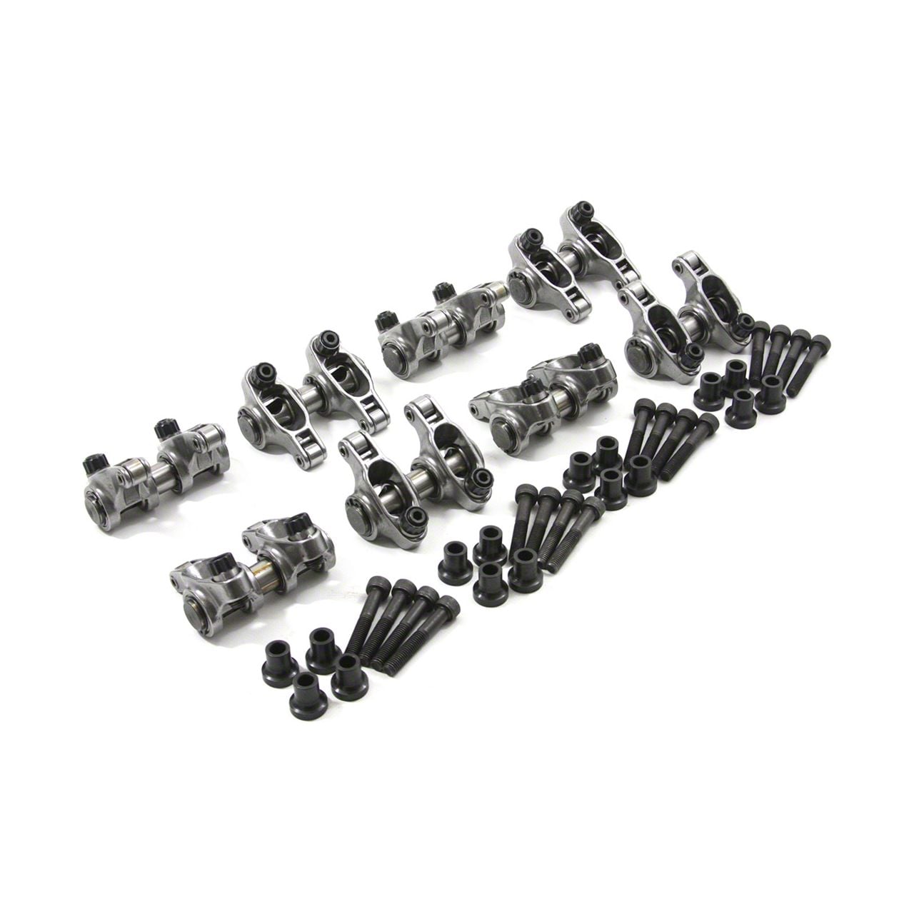 Speedmaster Camaro Adjustable Stainless Steel Roller Rocker Arm Set; 1. ...