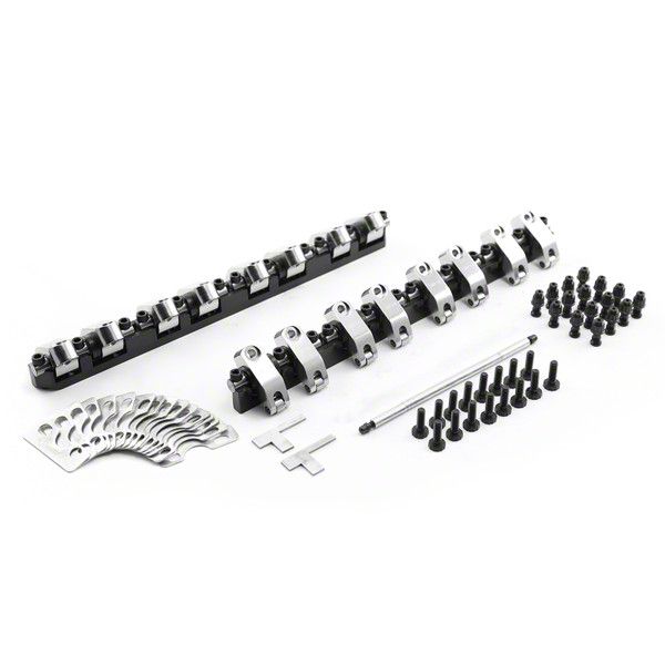 Speedmaster Corvette Aluminum Shaft Rocker Arms Set with Hardware; 1.8 ...
