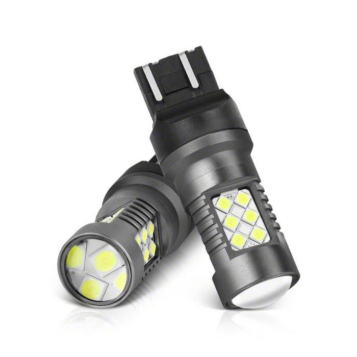 Charger LED Chip Machine-Soldered Bulbs; White 5500K; 7440/7443