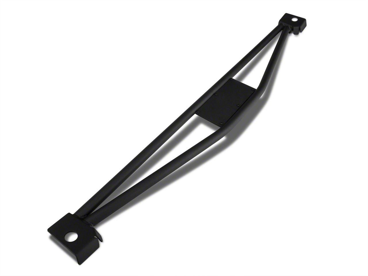 SR Performance Mustang Rear Shock Tower Brace; Black 100340 (05-14 ...