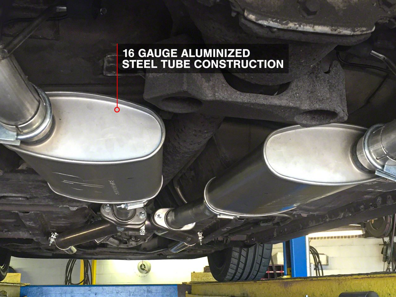 SR Performance Mustang Cat-Back Exhaust 389690 (99-04 Mustang GT, Mach ...