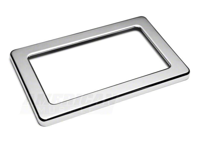 SpeedForm Mustang Modern Billet Shifter Bezel; Chrome 15546 (05-09 ...
