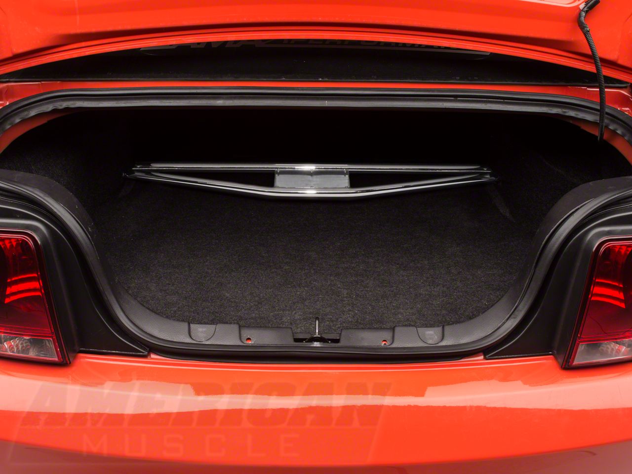 SR Performance Mustang Rear Shock Tower Brace; Chrome 100341 (05-14 ...