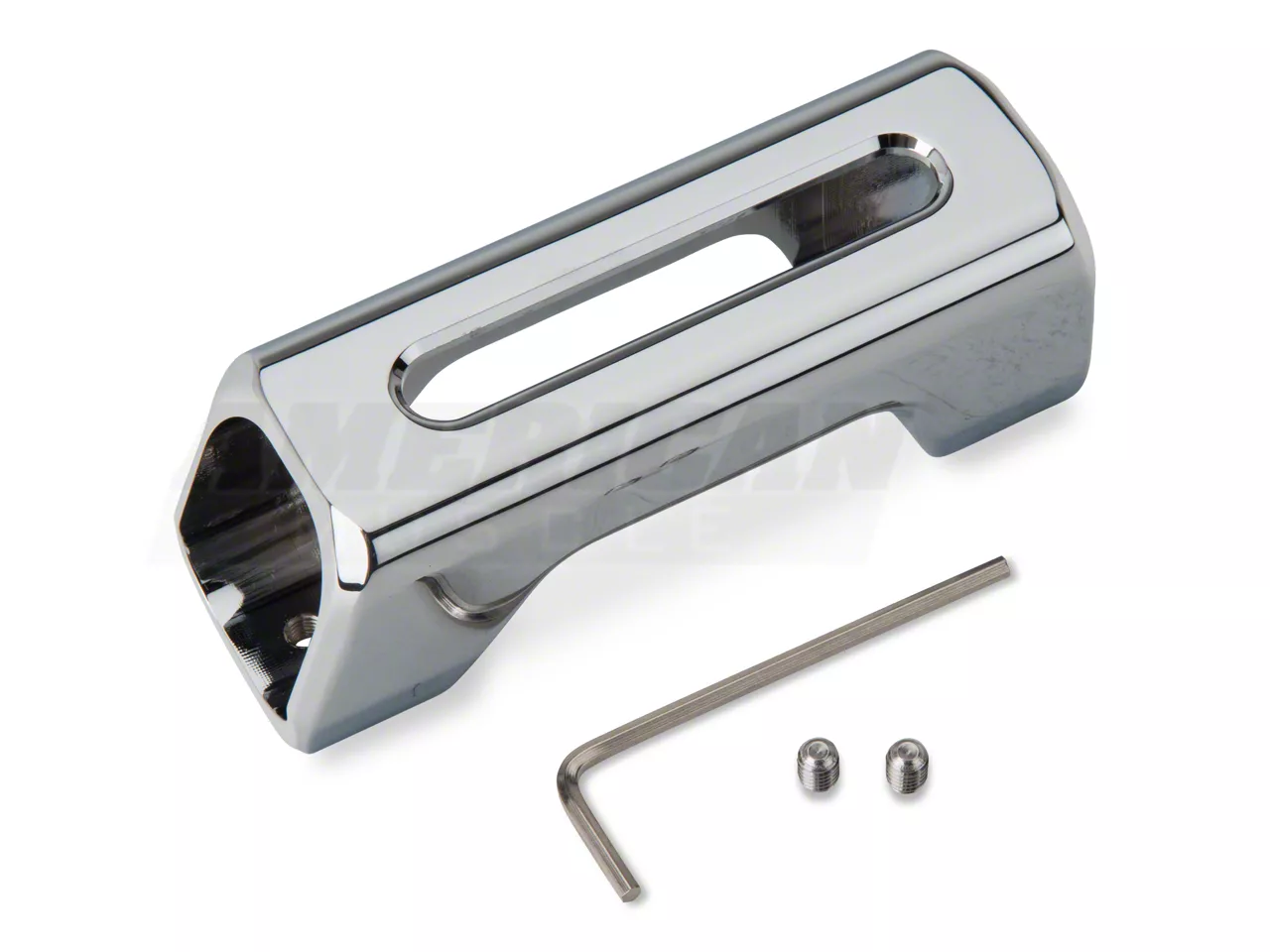 SpeedForm Mustang Modern Billet E-Brake Handle Cover; Chrome 15540 (05 ...