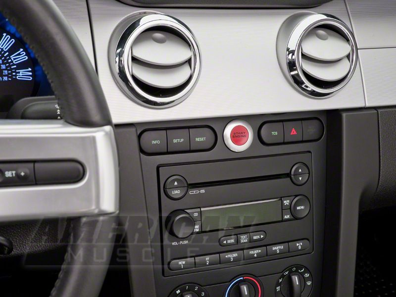 SpeedForm Mustang Modern Billet Push Button Start Ignition Kit 41059 ...