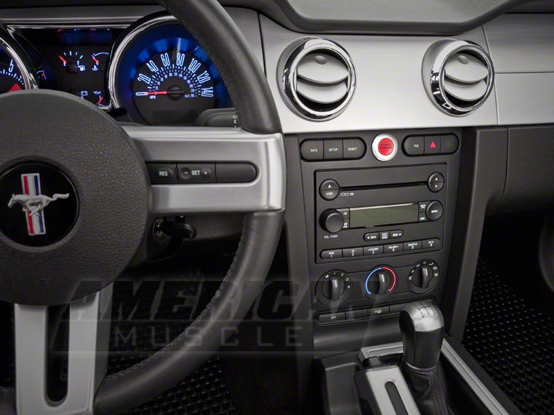 SpeedForm Mustang Modern Billet Push Button Start Ignition Kit 41059 ...