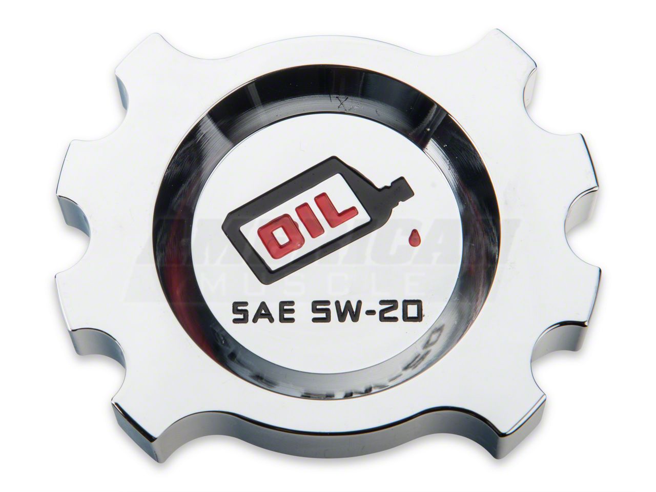 SpeedForm Mustang Modern Billet Oil Cap; Chrome 41053 (05-17 Mustang GT ...