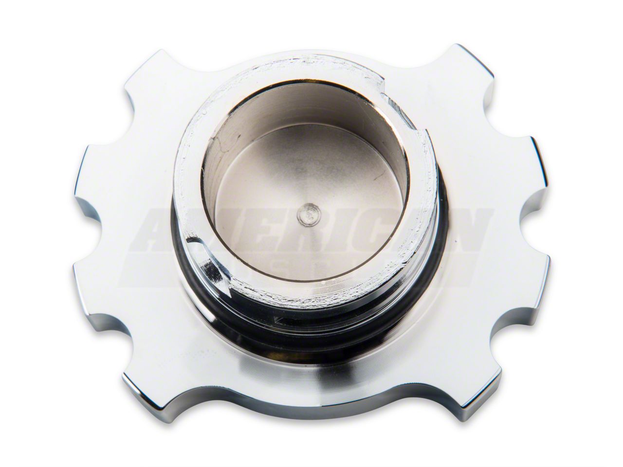 SpeedForm Mustang Modern Billet Oil Cap; Chrome 41053 (05-17 Mustang GT ...