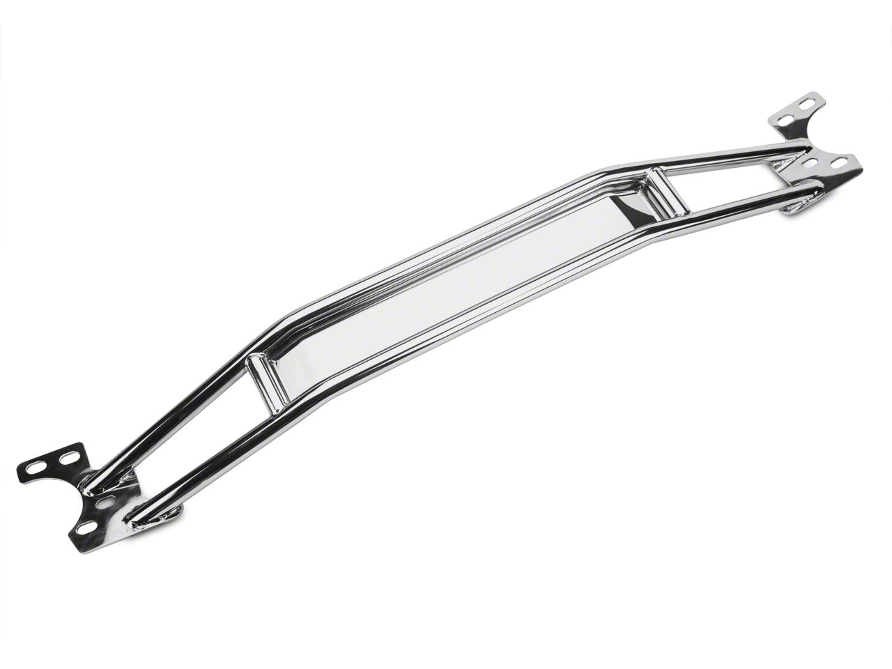 SR Performance Mustang Strut Tower Brace; Polished 397327 (15-25 ...
