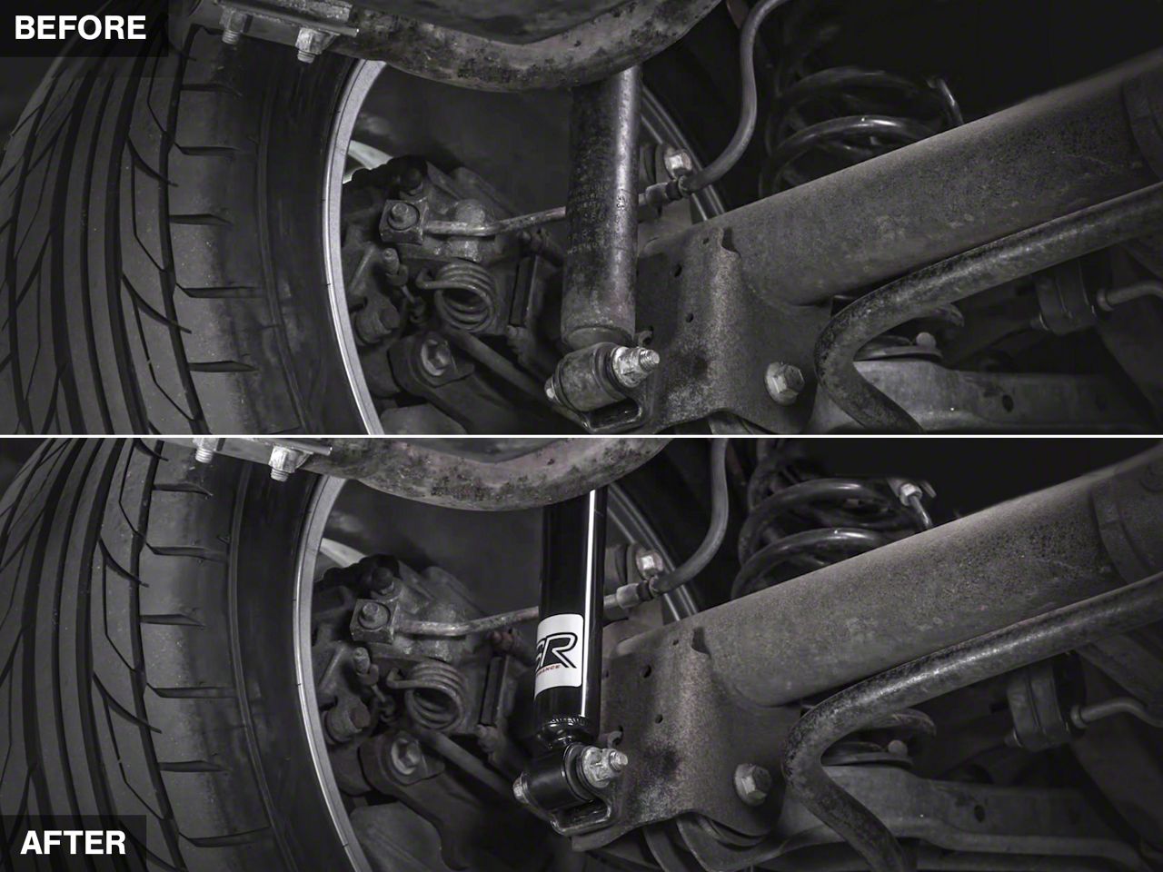 SR Performance Mustang Rear Shock 390045 (94-04 Mustang, Excluding 99 ...