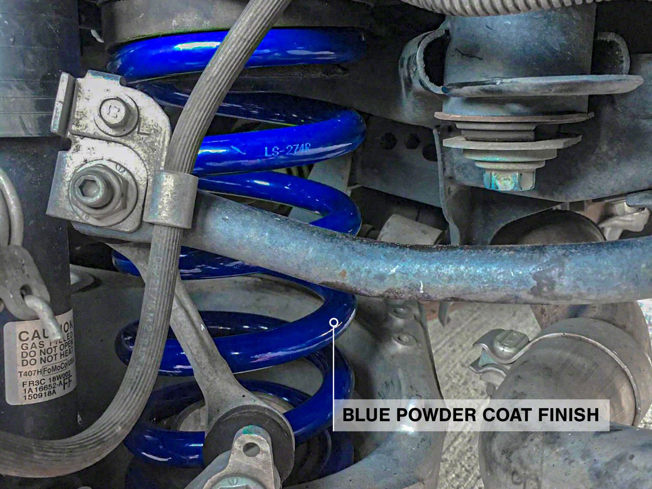 SR Performance Mustang Sport Lowering Springs 404915 (15-25 Mustang w/o ...