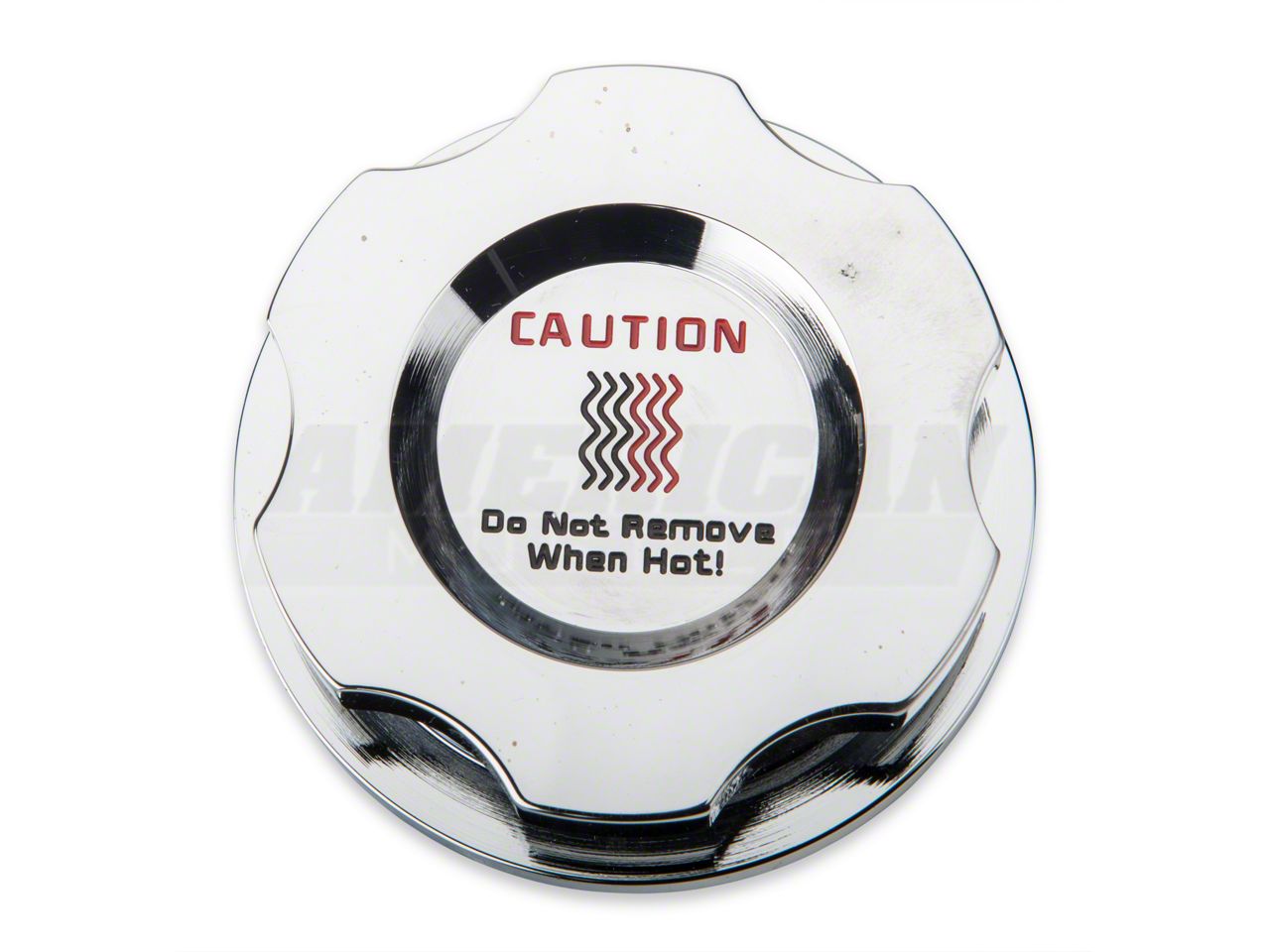 SpeedForm Mustang Modern Billet Radiator Cap Cover; Chrome 41056 (05-10 ...