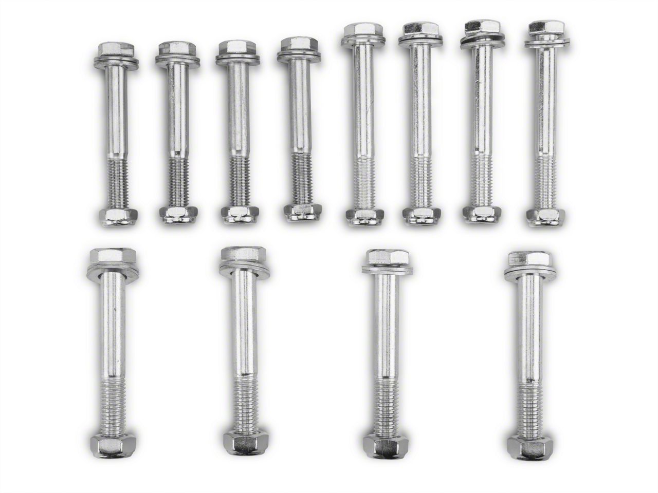 SR Performance Mustang Rear Upper and Lower Control Arms; Black 389003 ...