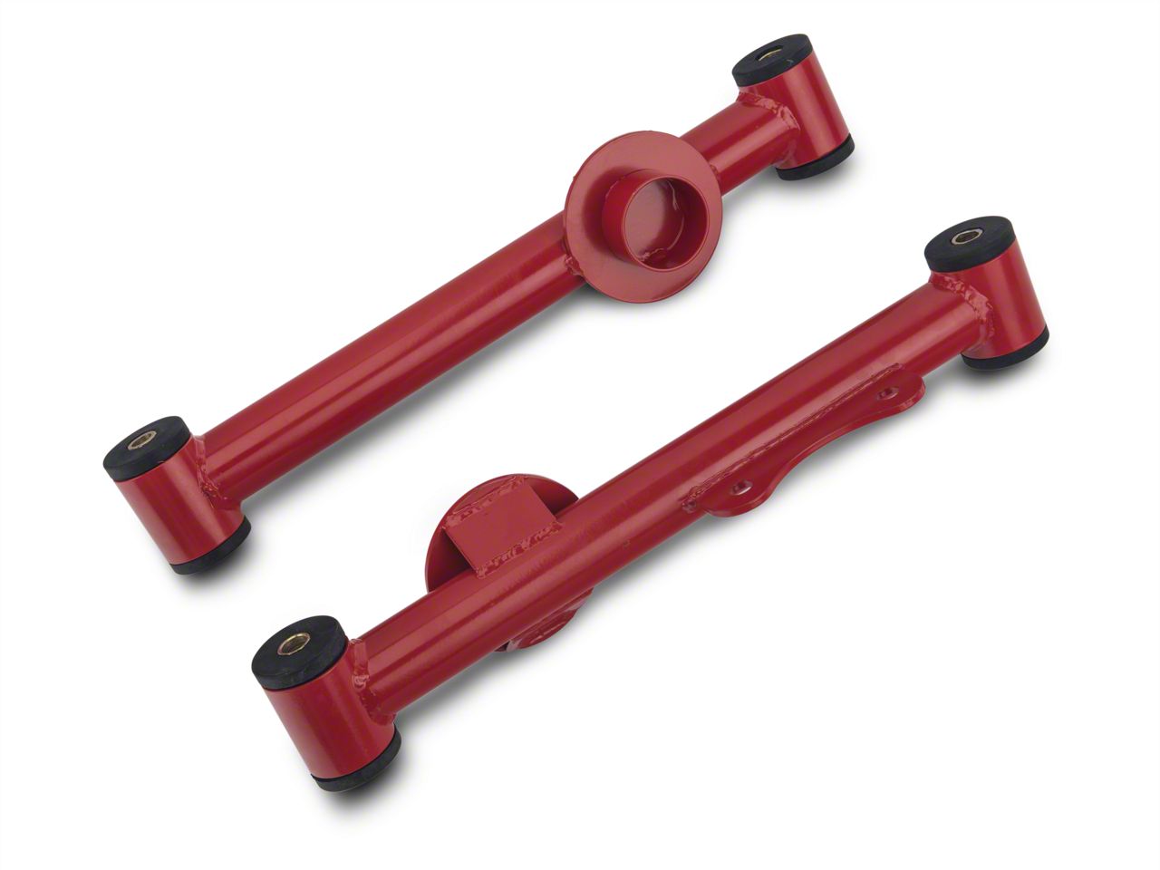 Mustang Rear Upper and Lower Control Arms; Red (79-04 Mustang ...