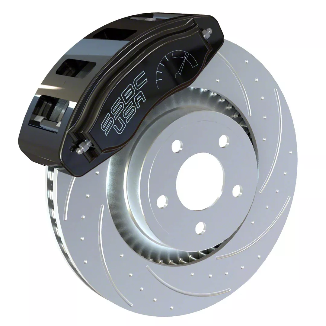 SSBC-USA Mustang R6-Redline Front 6-Piston Direct Fit Caliper and Semi ...