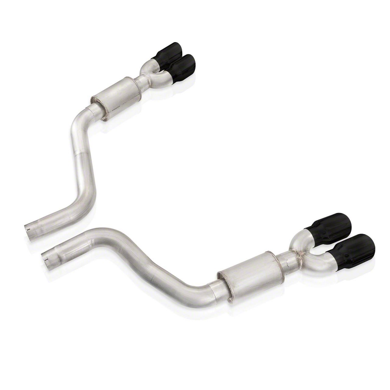 Stainless Works Challenger Legend Series Axle-Back Exhaust with Black ...