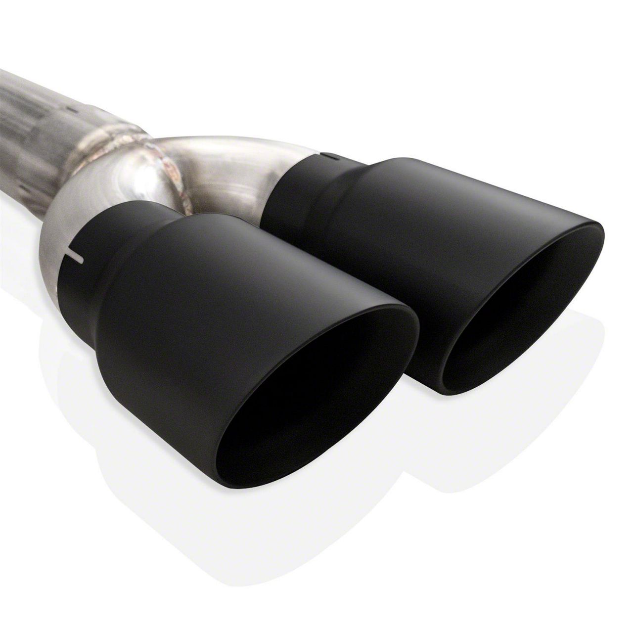 Stainless Works Challenger Legend Series Axle-Back Exhaust with Black ...