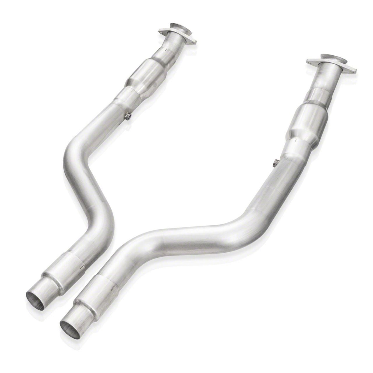 Stainless Works Charger Catted Mid-Pipe Kit HM64CAT (15-23 6.2L HEMI, 6 ...