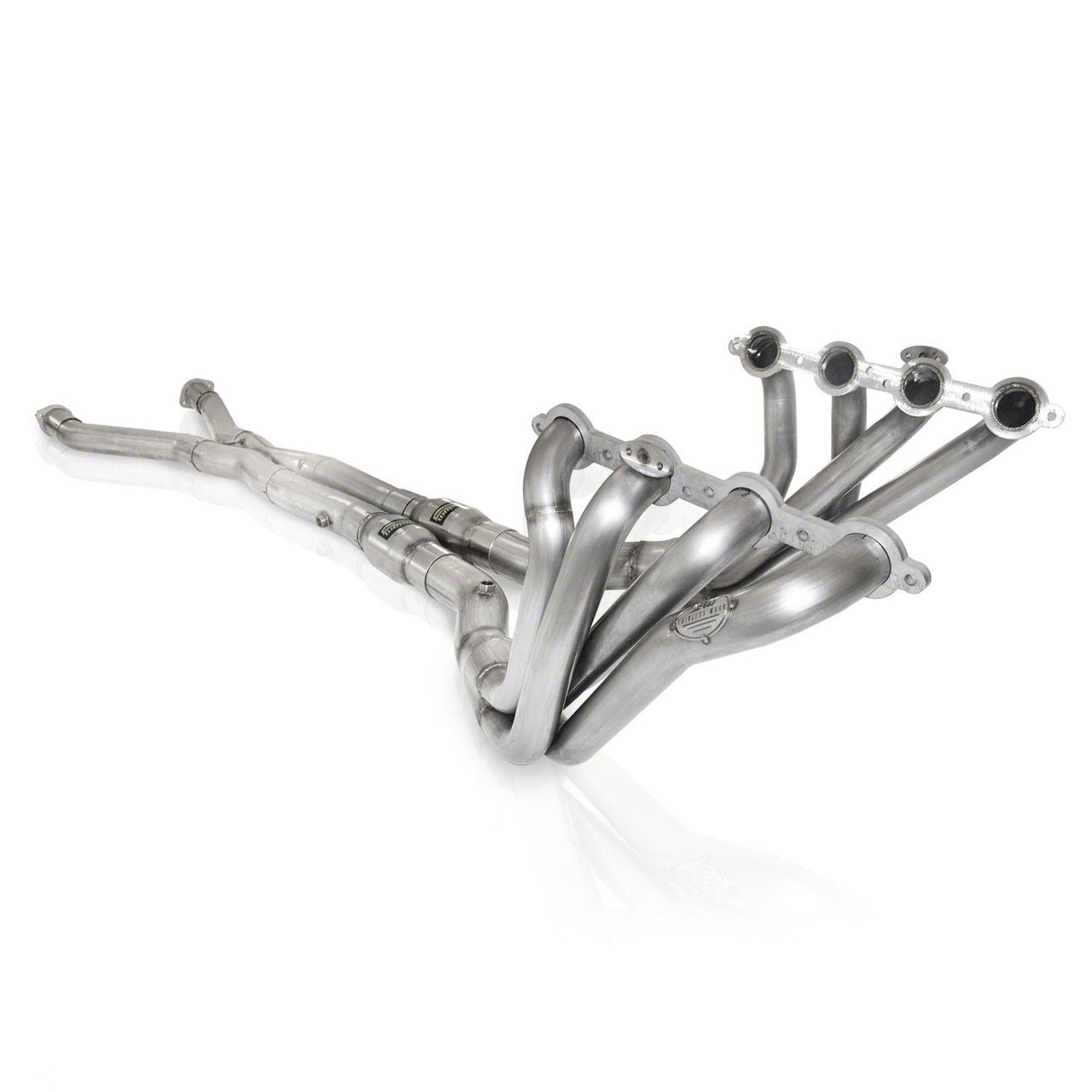 Stainless Works Corvette 1-7/8-Inch Long Tube Headers with Catted X ...