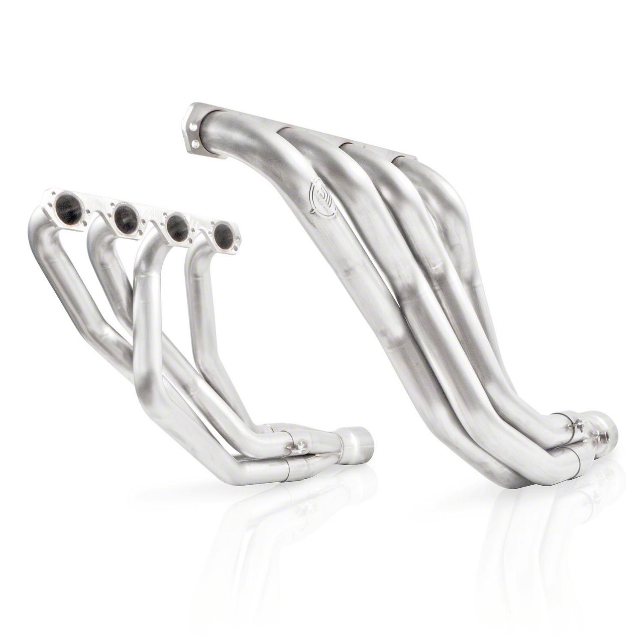 Stainless Works Mustang 2-Inch Long Tube Headers for Brodix T1, SVO 351, Trick Flow Twisted ...