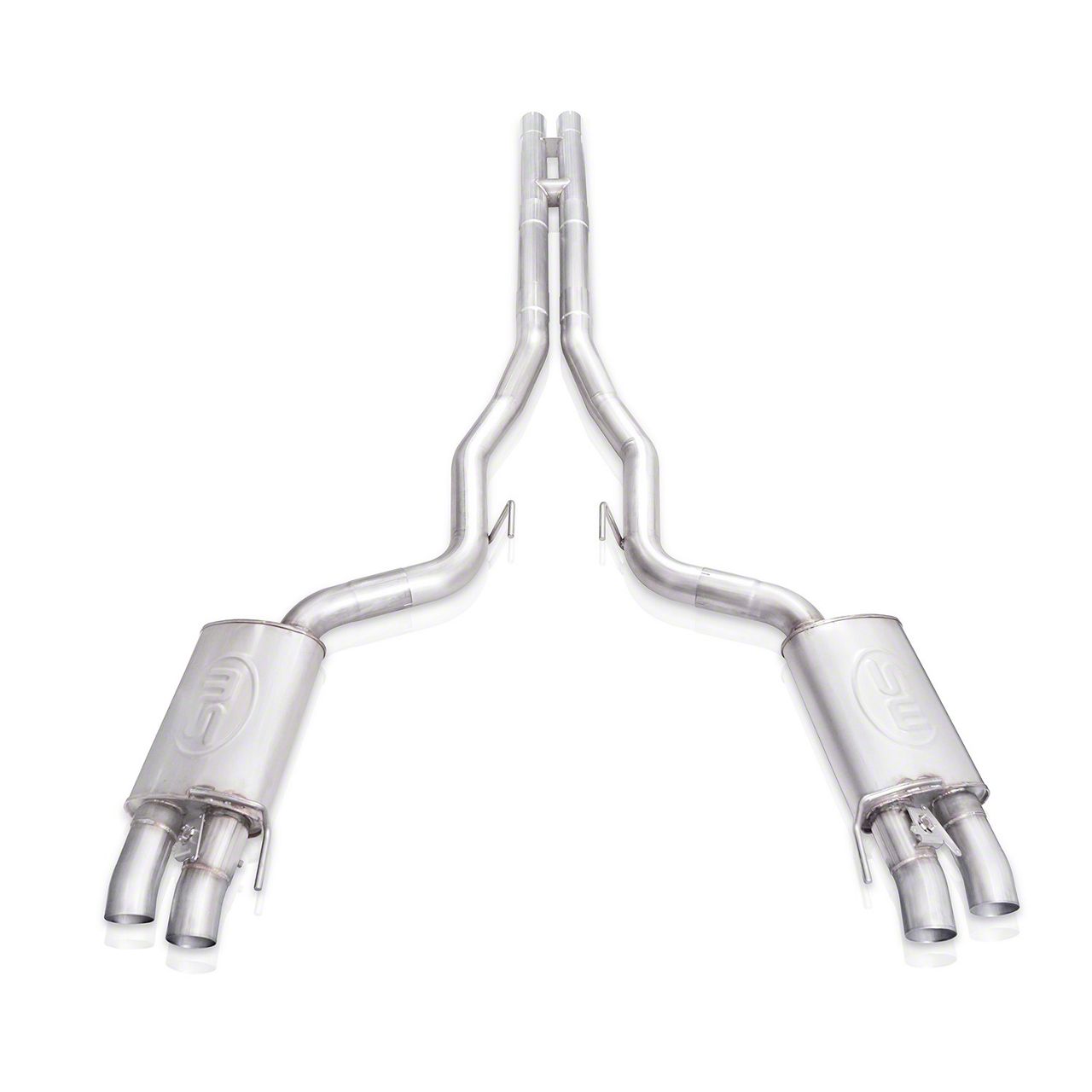 Stainless Works Mustang Redline Series Cat-Back Exhaust with H-Pipe ...