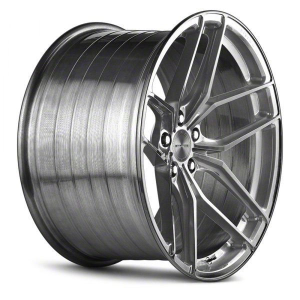 Stance Wheels Challenger SF03 Brushed Titanium Wheel; Rear Only; 20x11 ...