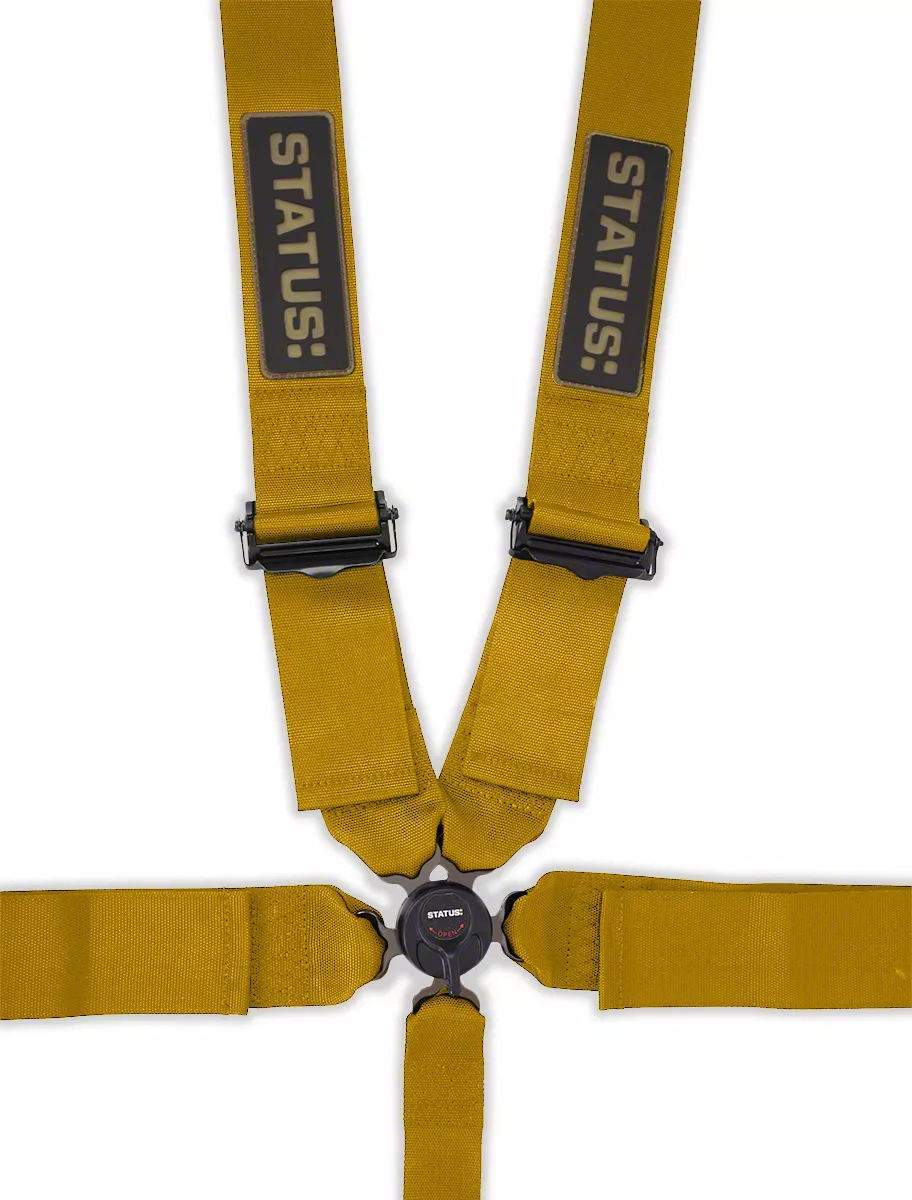 Status: Challenger 5-Point Camlock Harness; Gold SRSB5.GO (Universal ...