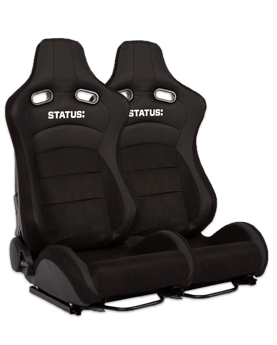 Status: Corvette Touring Reclining Seats; Black SRS1064-B (Universal ...