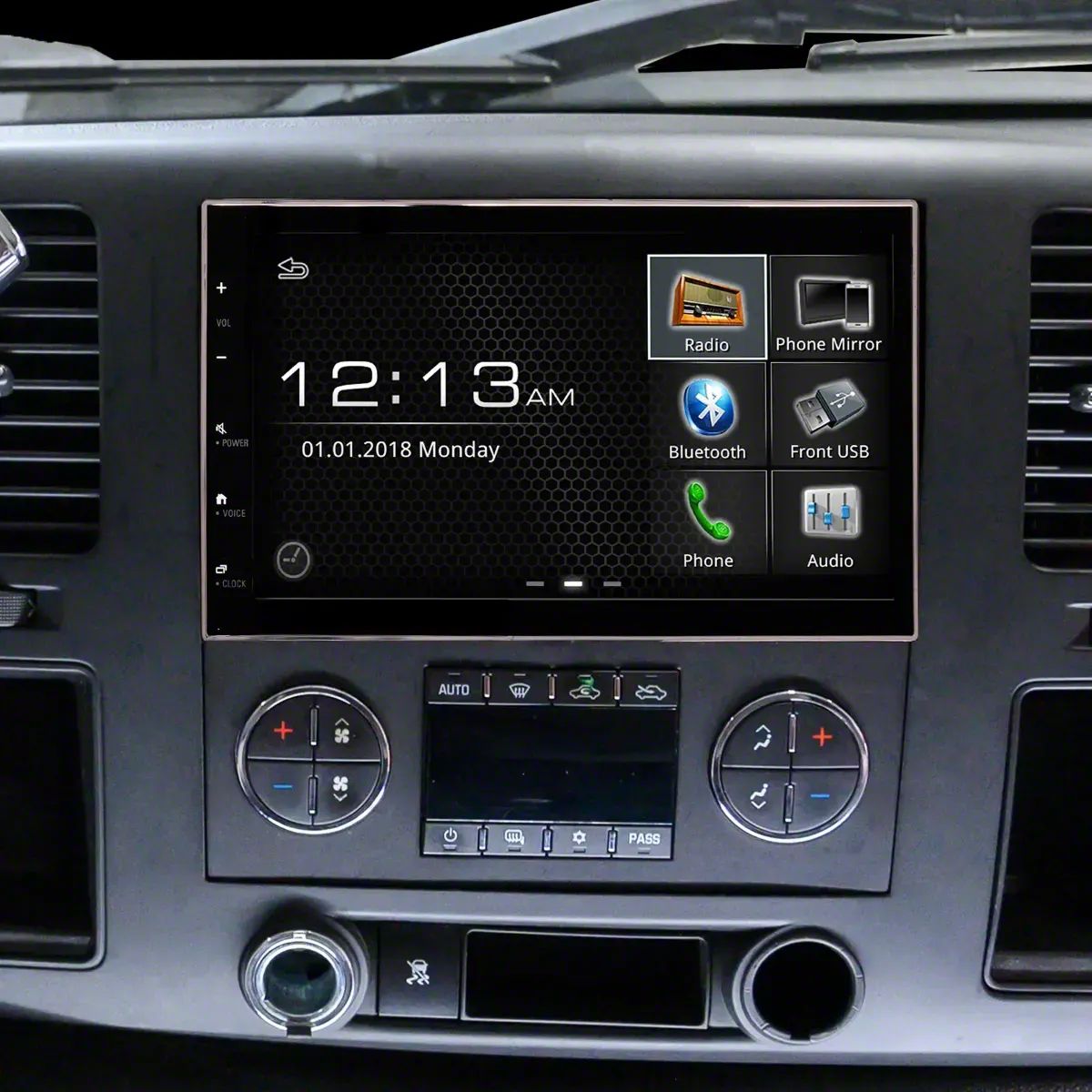 Stinger Electronics Charger 6.80-Inch Double Din Multimedia Receiver ...