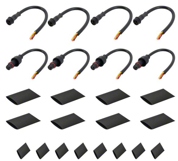Stinger Mustang ENLIGHT10 Dynamic Connectors; 8-Pack SPXDMF (Universal ...