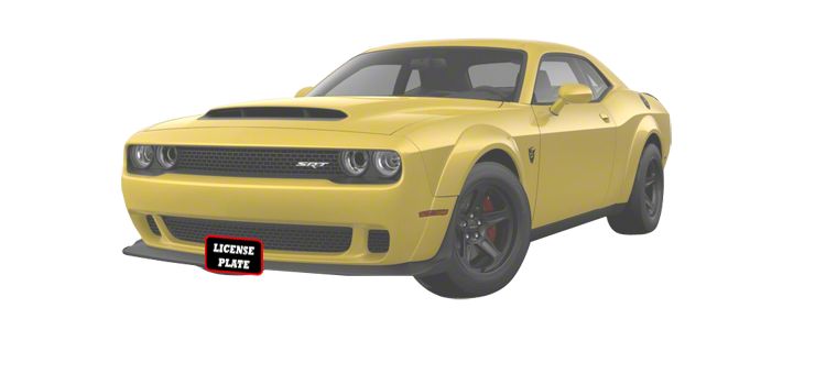 Sto N Sho Challenger Detachable Front License Plate Bracket; Lower ...