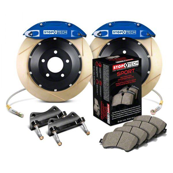 StopTech Camaro ST-40 Performance Slotted Coated 2-Piece Front Big ...
