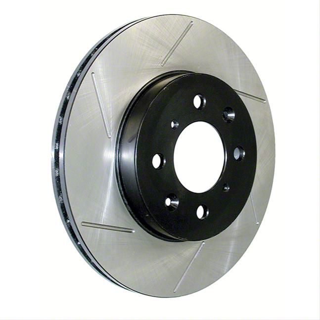 StopTech Charger Sport Slotted Rotor; Rear Driver Side 126.63062SL (06 ...