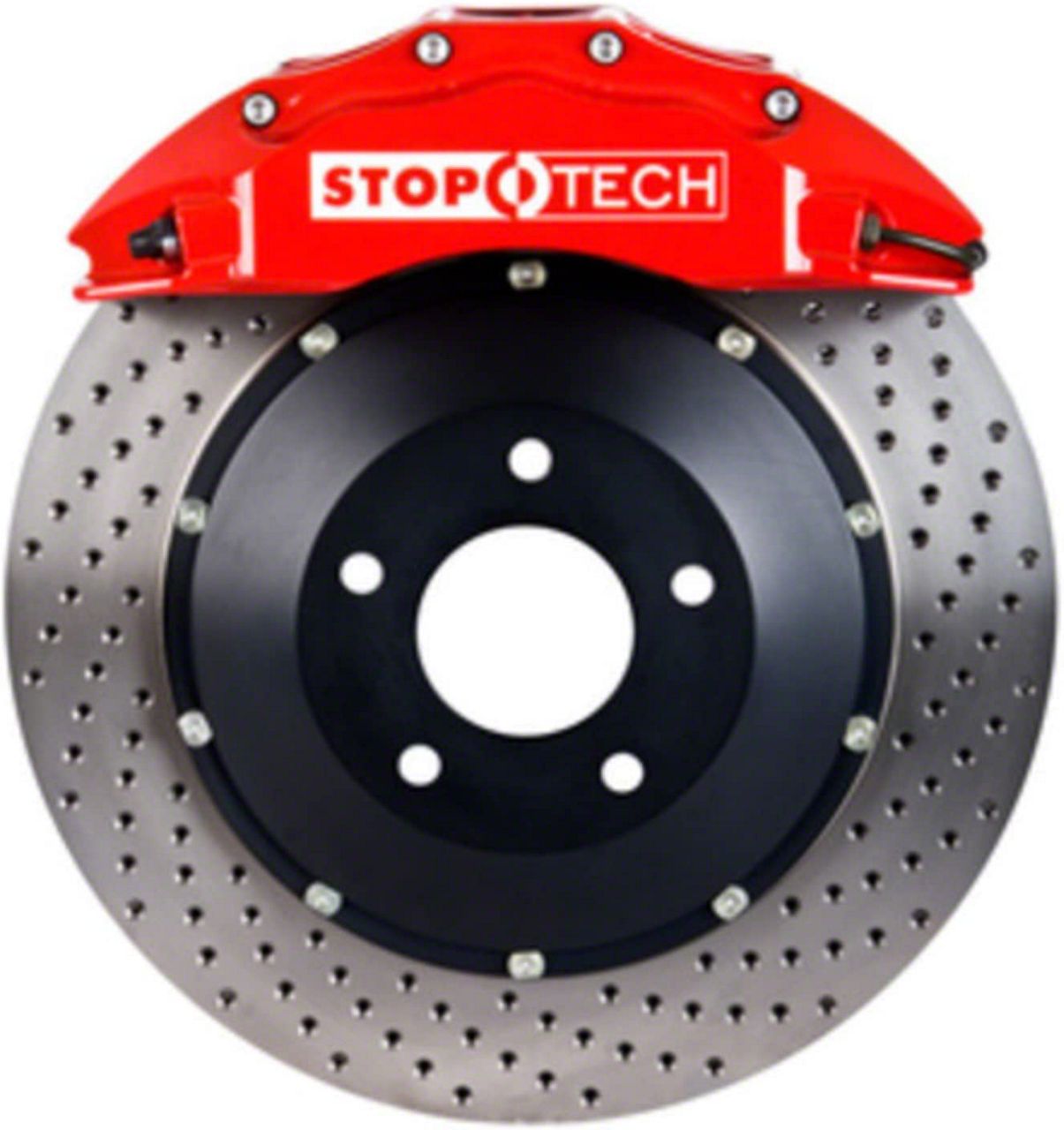 StopTech Charger ST-60 Performance Drilled 2-Piece Front Big Brake Kit ...
