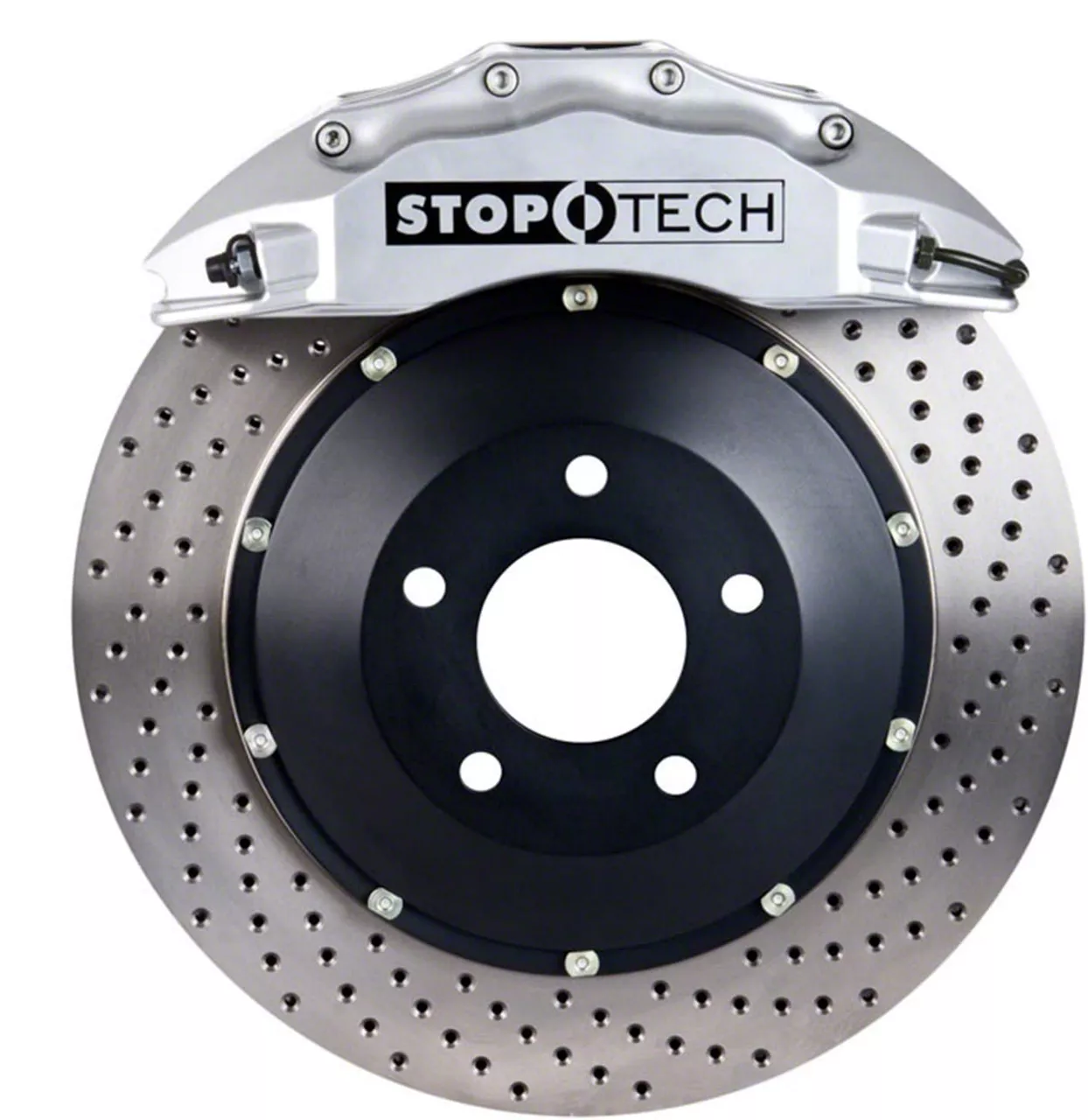 StopTech Charger ST-60 Performance Drilled 2-Piece Front Big Brake Kit ...