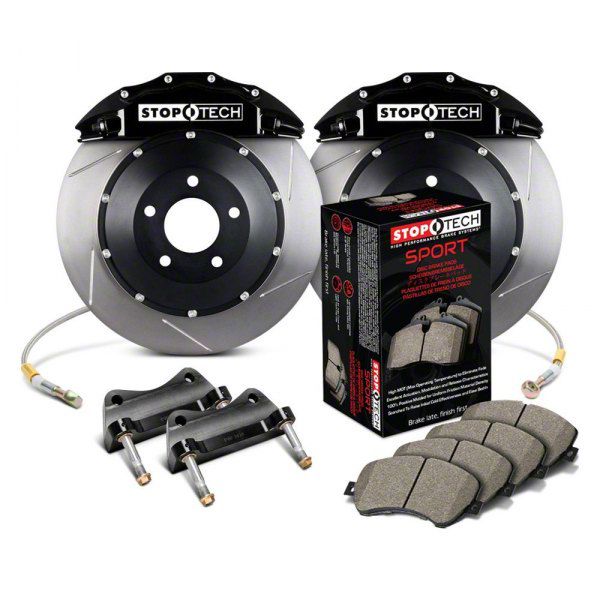 StopTech Corvette ST-60 Performance Slotted 2-Piece Front Big Brake Kit ...
