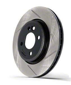StopTech Mustang Cryo Sport Slotted Rotor; Rear Driver Side 126 ...