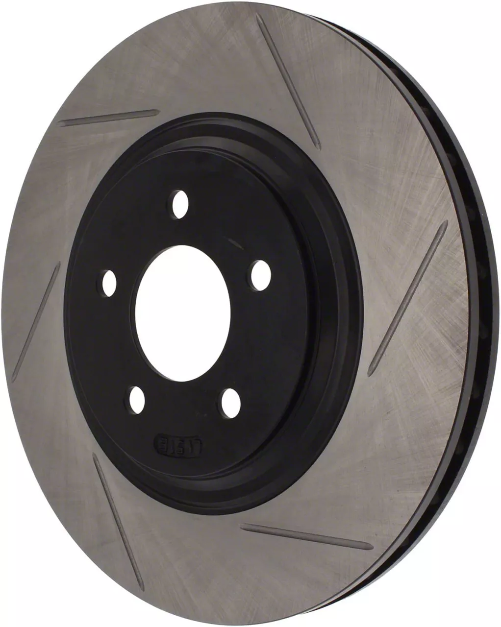 StopTech Mustang Sport Slotted Rotor; Front Driver Side 126.61044SL (94 ...