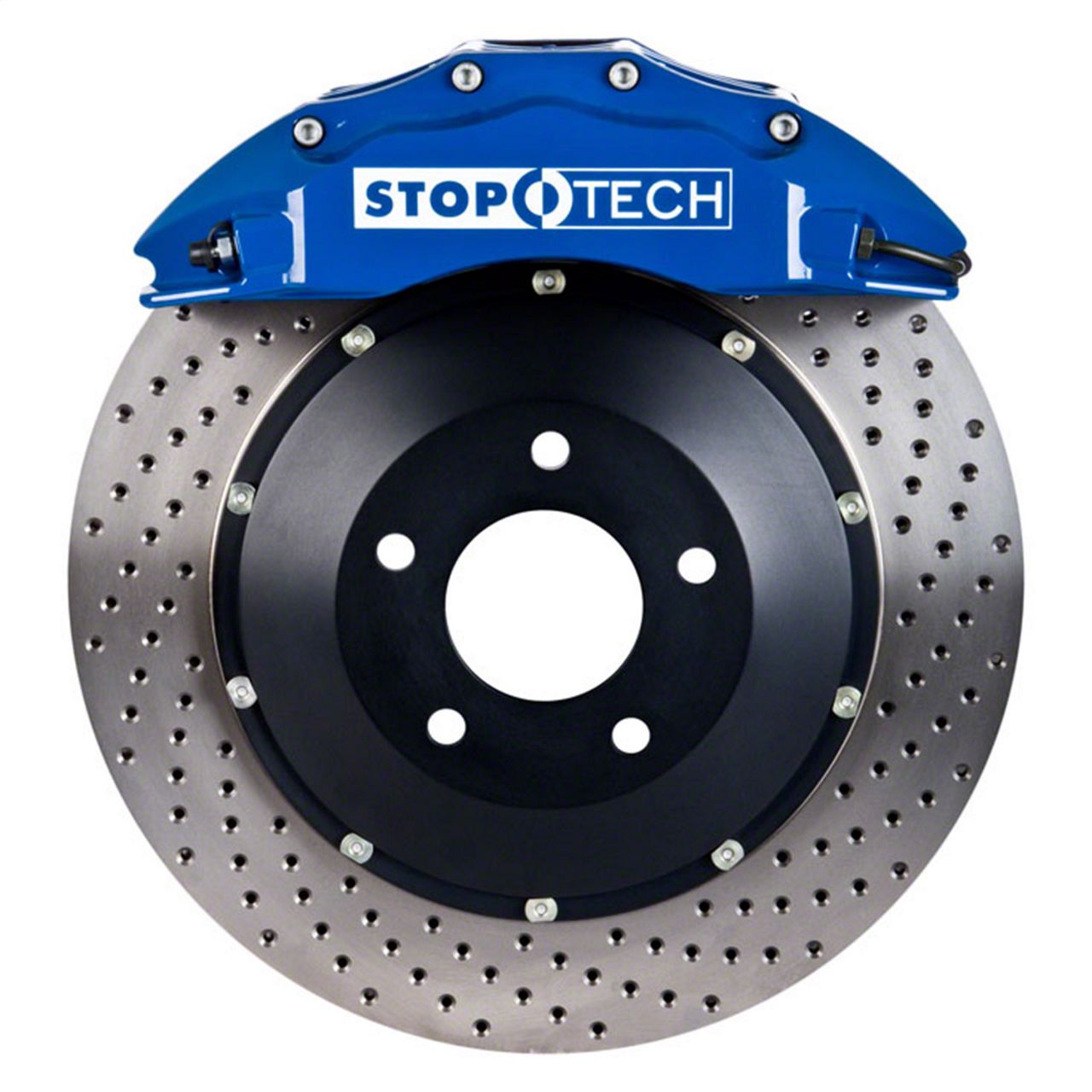 StopTech Mustang ST-60 Performance Drilled 2-Piece Front Big Brake Kit ...