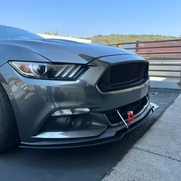 Mustang Front Splitter Extension (15-17 Mustang GT w/o Performance Pack ...