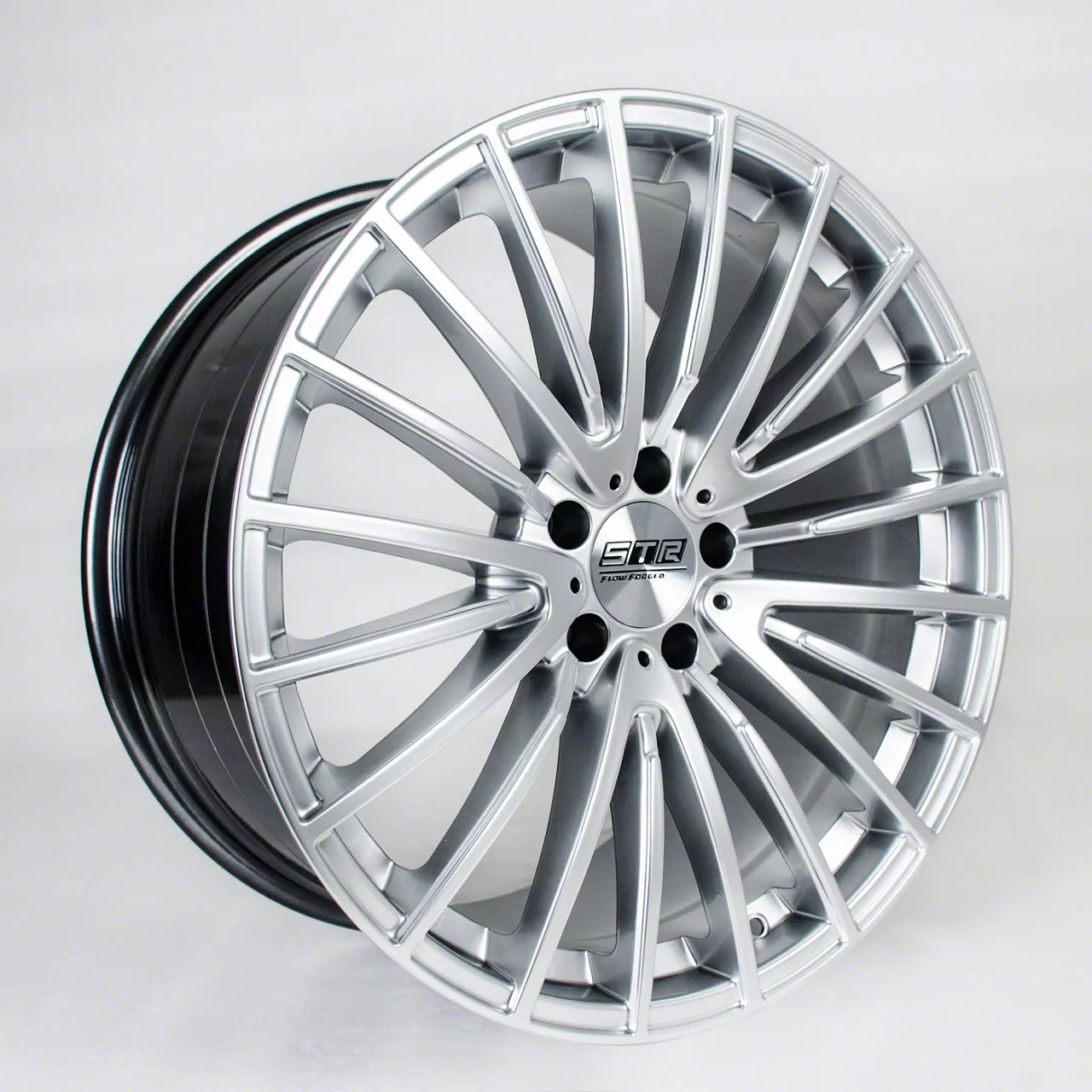STR Racing Camaro STR913 Hyper Silver Wheel; 20x8.5; 30mm Offset ...