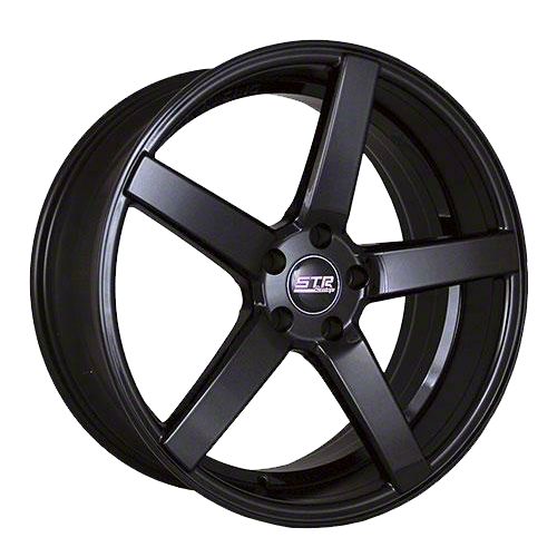 STR Racing Mustang STR607 Gloss Black Wheel; 20x9; 30mm Offset STR607GB ...