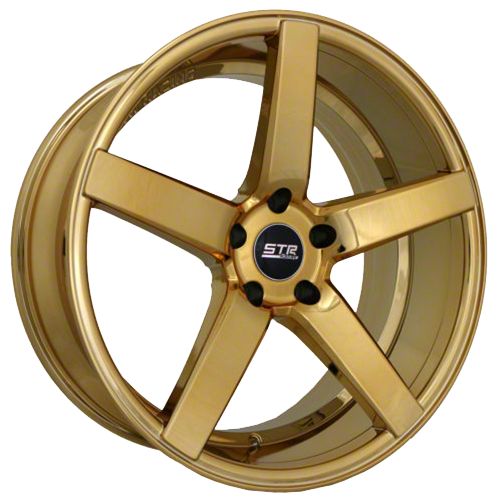 STR Racing Mustang STR607 Candy Gold Wheel; 20x9; 30mm Offset STR607CG ...