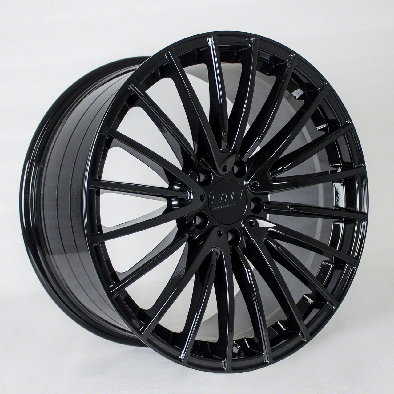 STR Racing Camaro STR913 Gloss Black Wheel; 20x8.5; 30mm Offset STR91GB ...