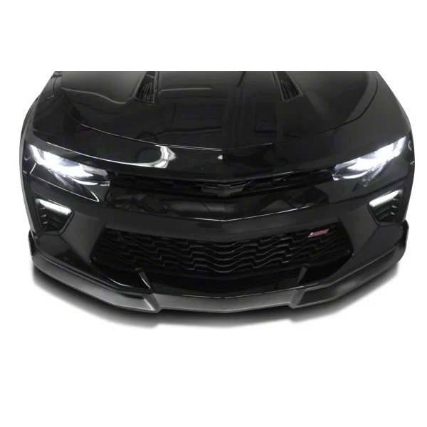 Street Scene Camaro Front Splitter; Black 950-70239B (16-18 Camaro SS ...