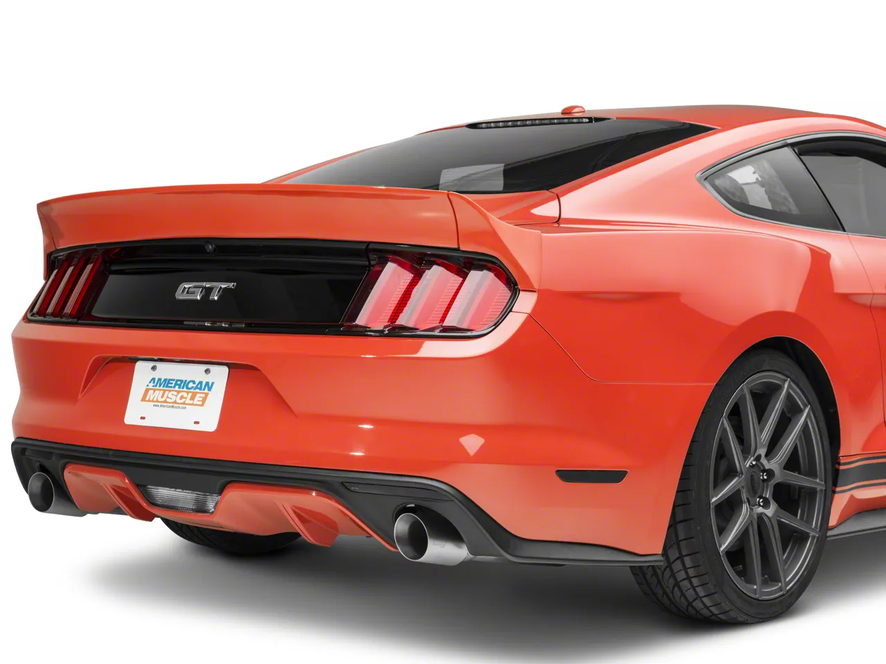 Street Scene Mustang Rear Spoiler; Unpainted 950-70694 (15-23 Mustang ...