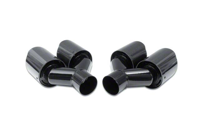 Street Series Camaro Street Style Dual Angle Cut Exhaust Tips; 4-Inch ...