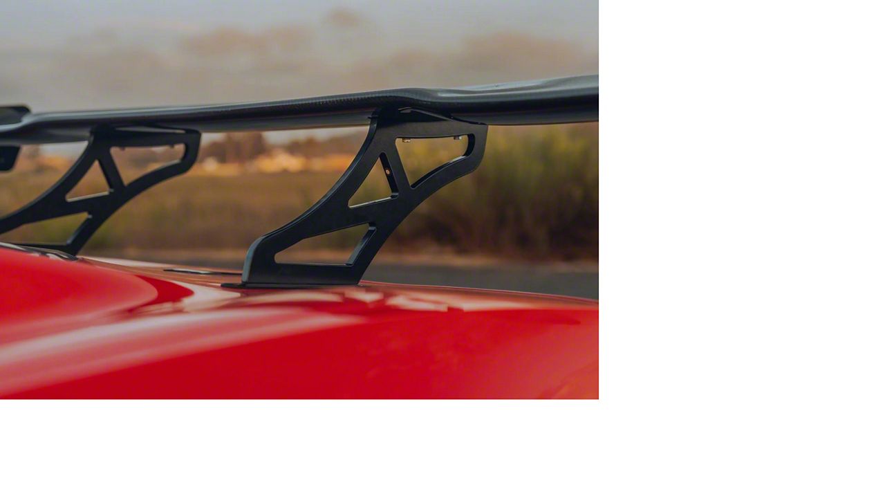 Streethunter Designs Corvette Rear Wing; Carbon Fiber SHD-C8-WING (20 ...