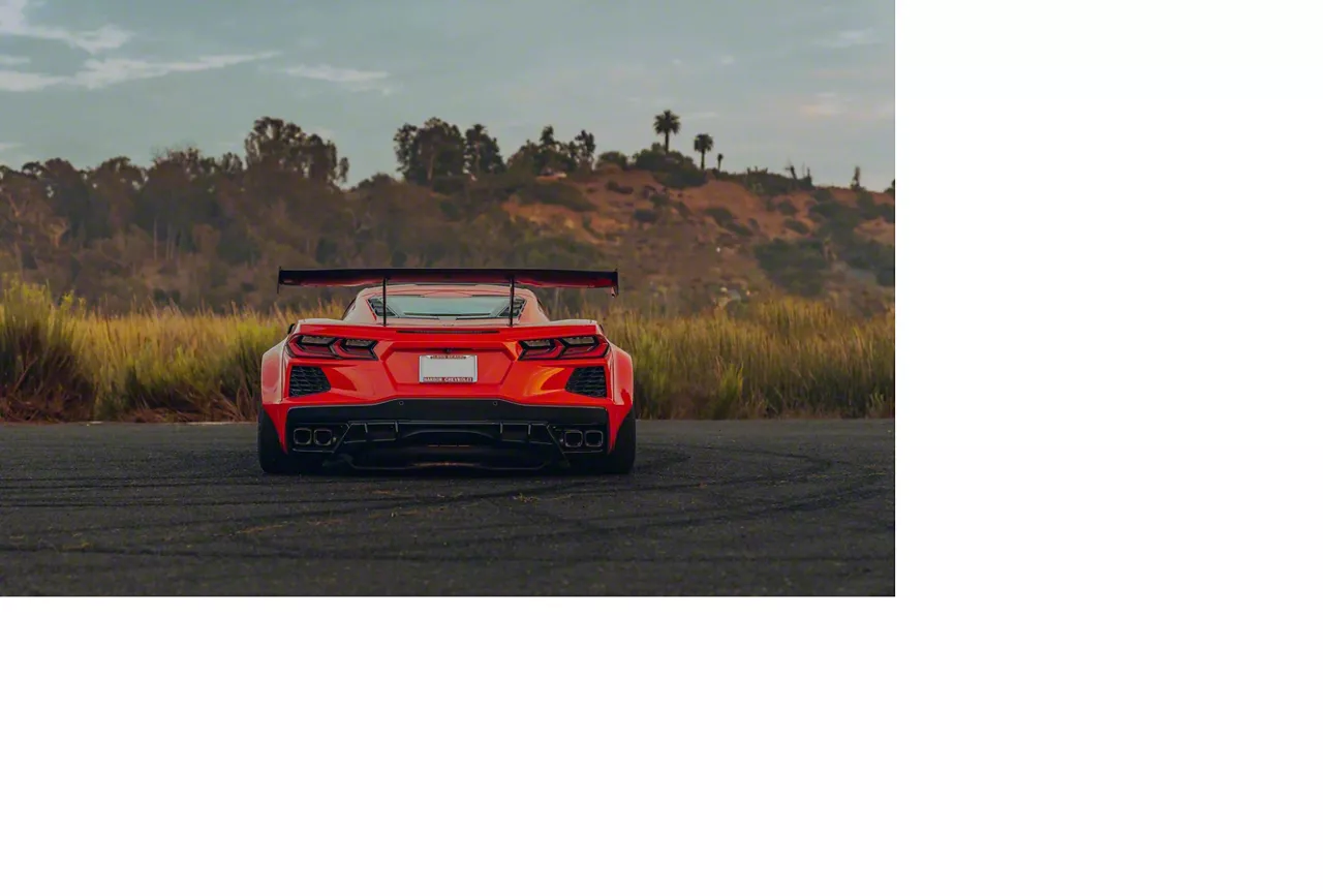 Streethunter Designs Corvette Wide Body Kit with Fiberglass Front Lip ...